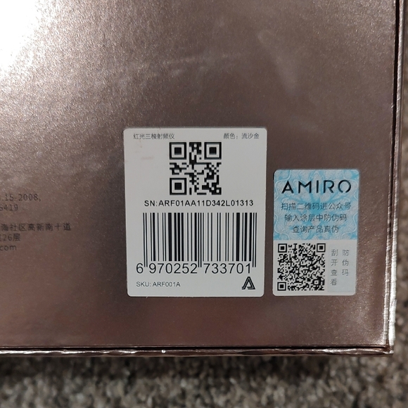 AMIRO BEAUTY | Skincare | Amiro Beauty Skin Rejuvenation Device Gold ...